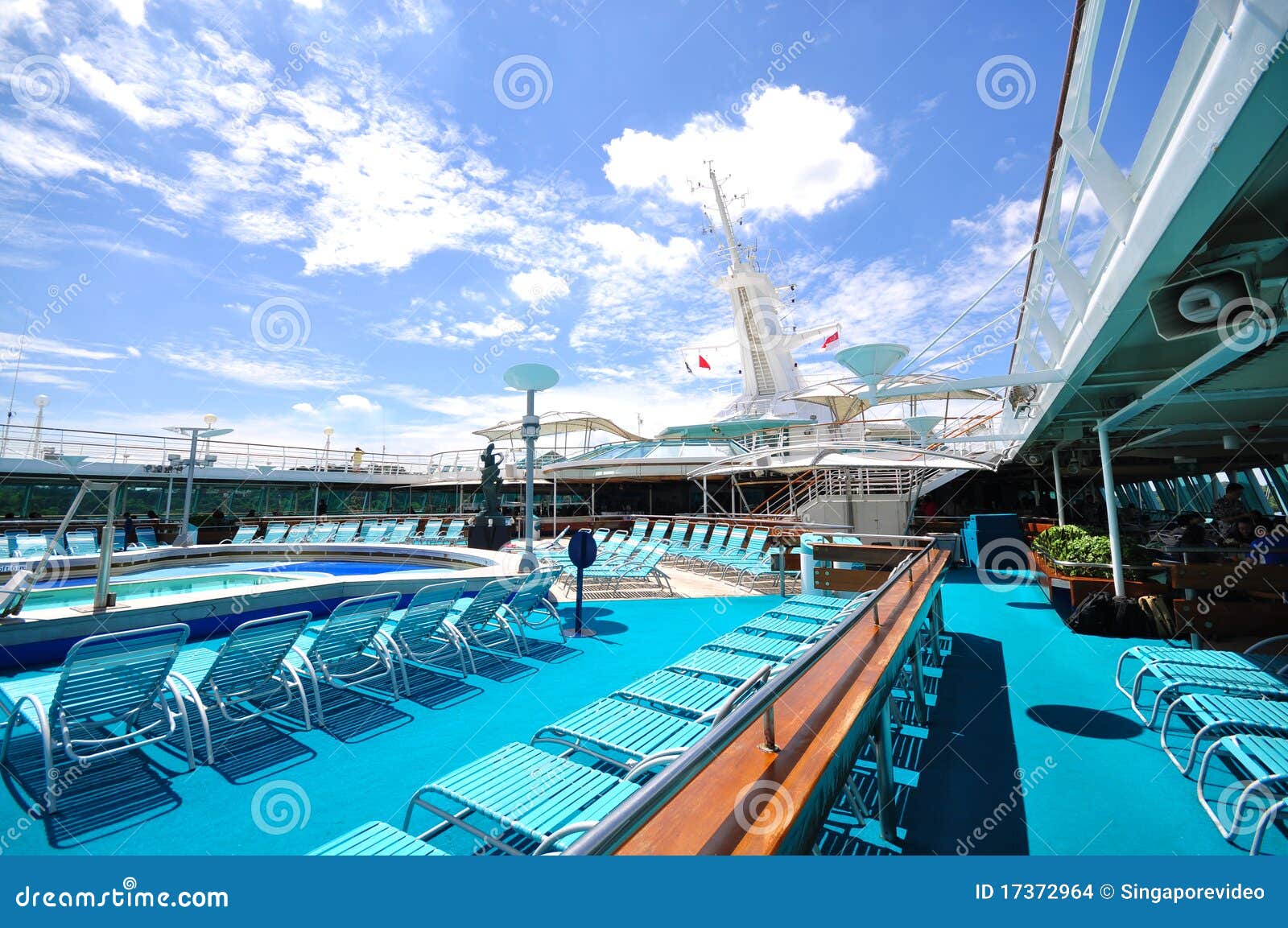 Sunbathing Deck of Legend of the Seas 3 Editorial Stock Image - Image ...