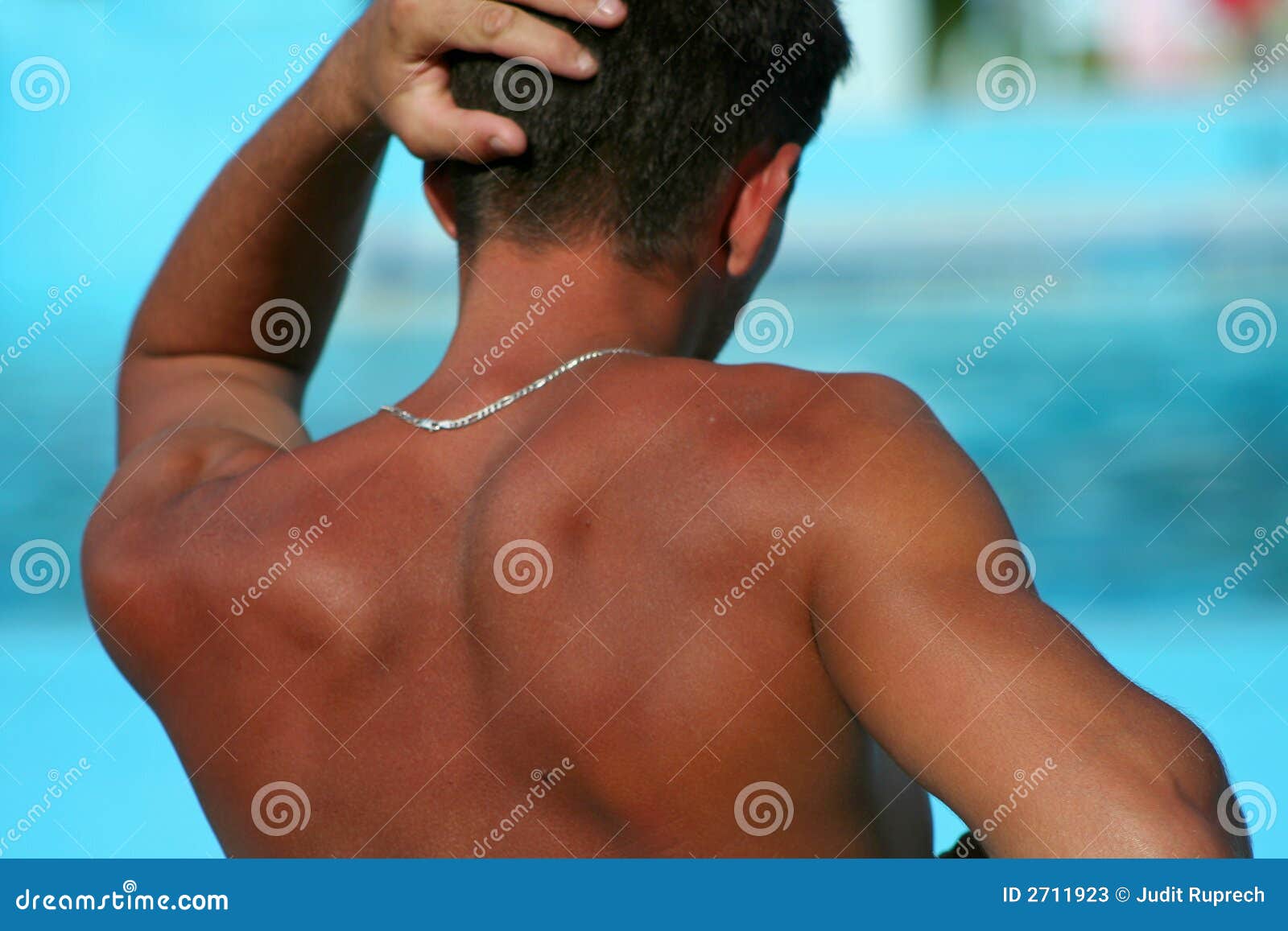 Sunbathing man stock image. Image of recreation, ideal - 2711923