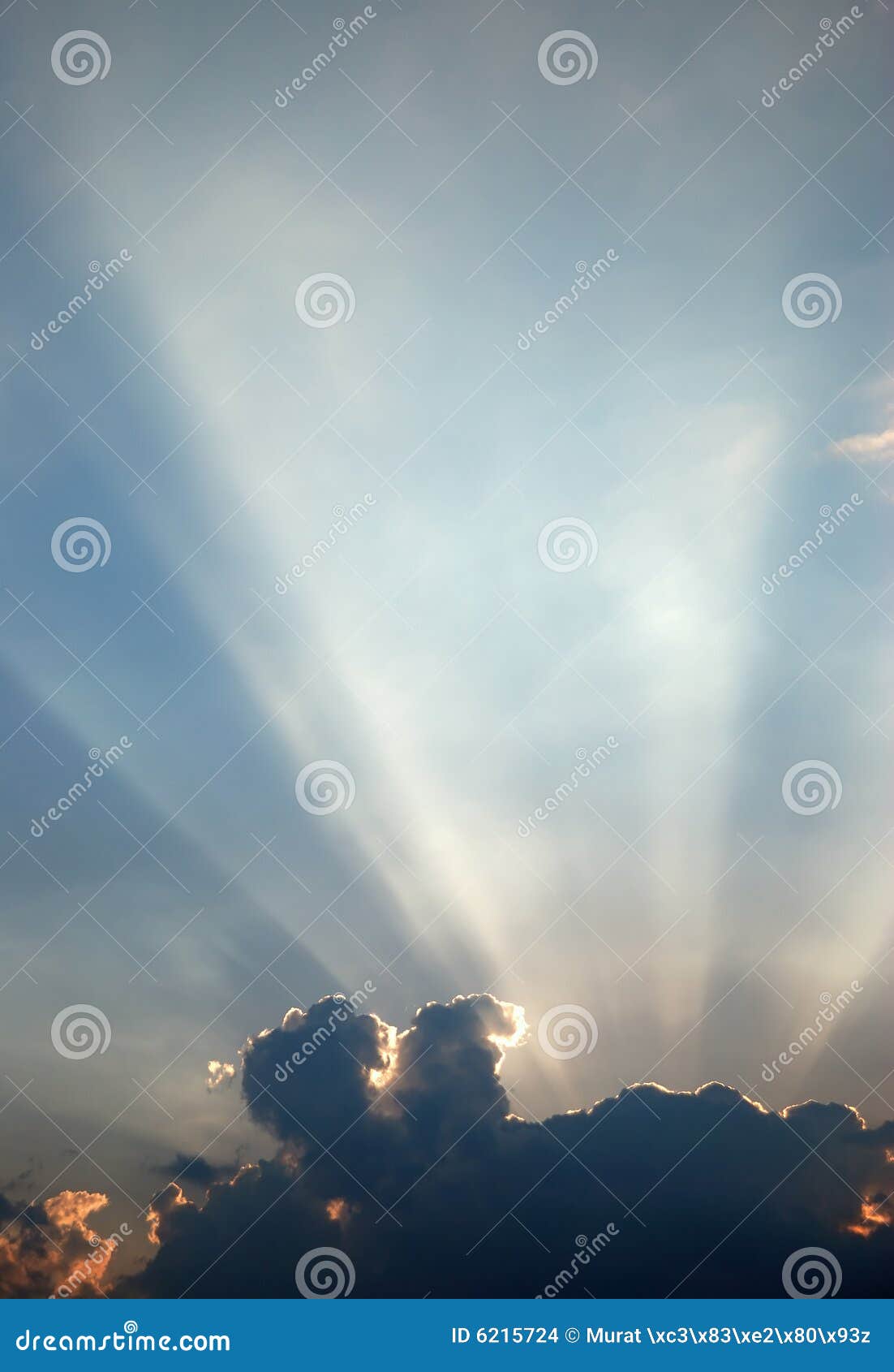 Sunbeam stock photo. Image of color, sunset, sunbeam, cloudscape - 6215724