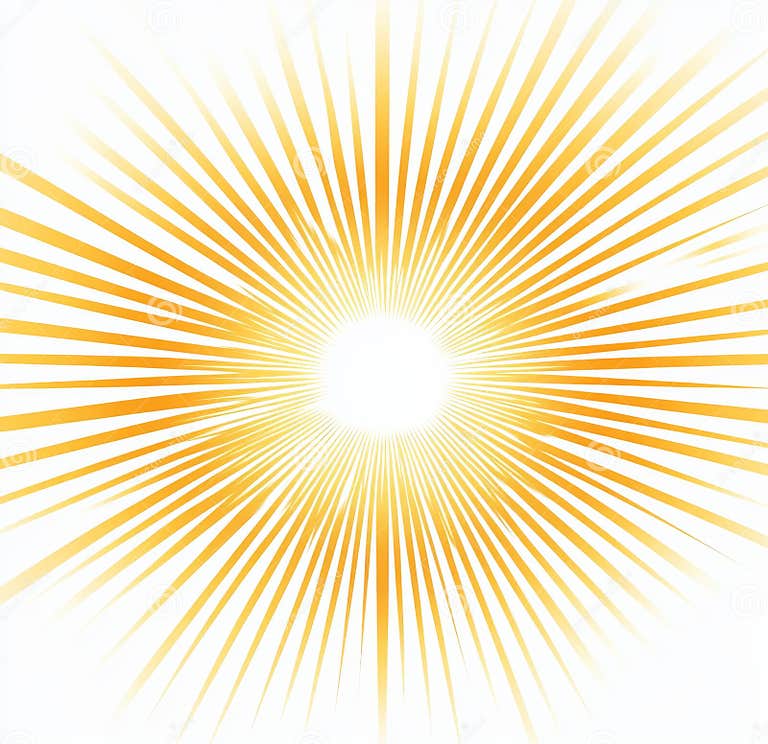Sunbeam Effect Featuring a Flare Background and Light Burst. Stock ...