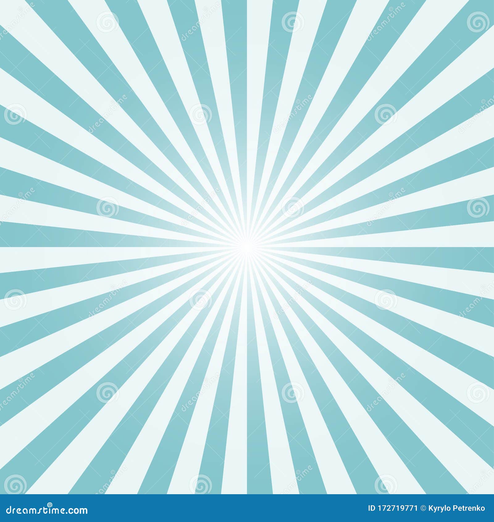 Sunbeam Star Burst Background Color Stock Vector Stock Illustration ...