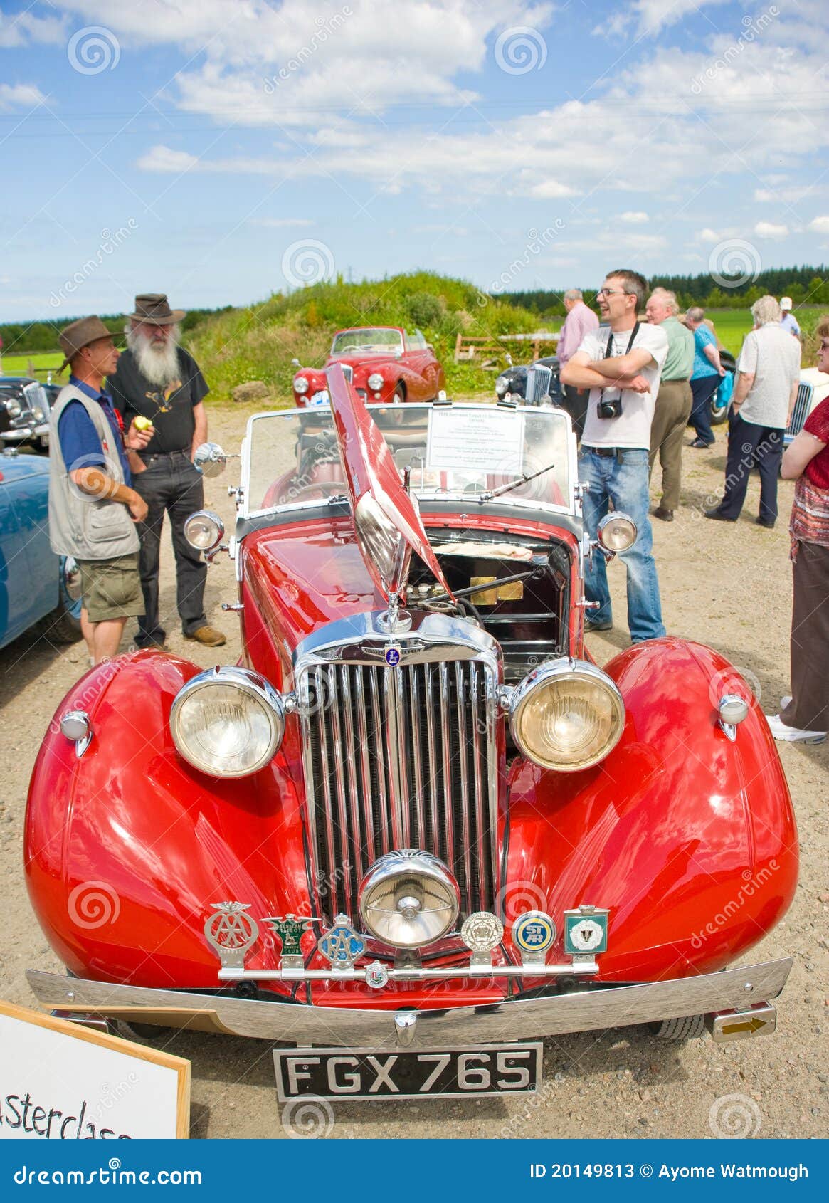 Sunbeam Talbot ; National Rally in Inverness. Editorial Stock Photo ...