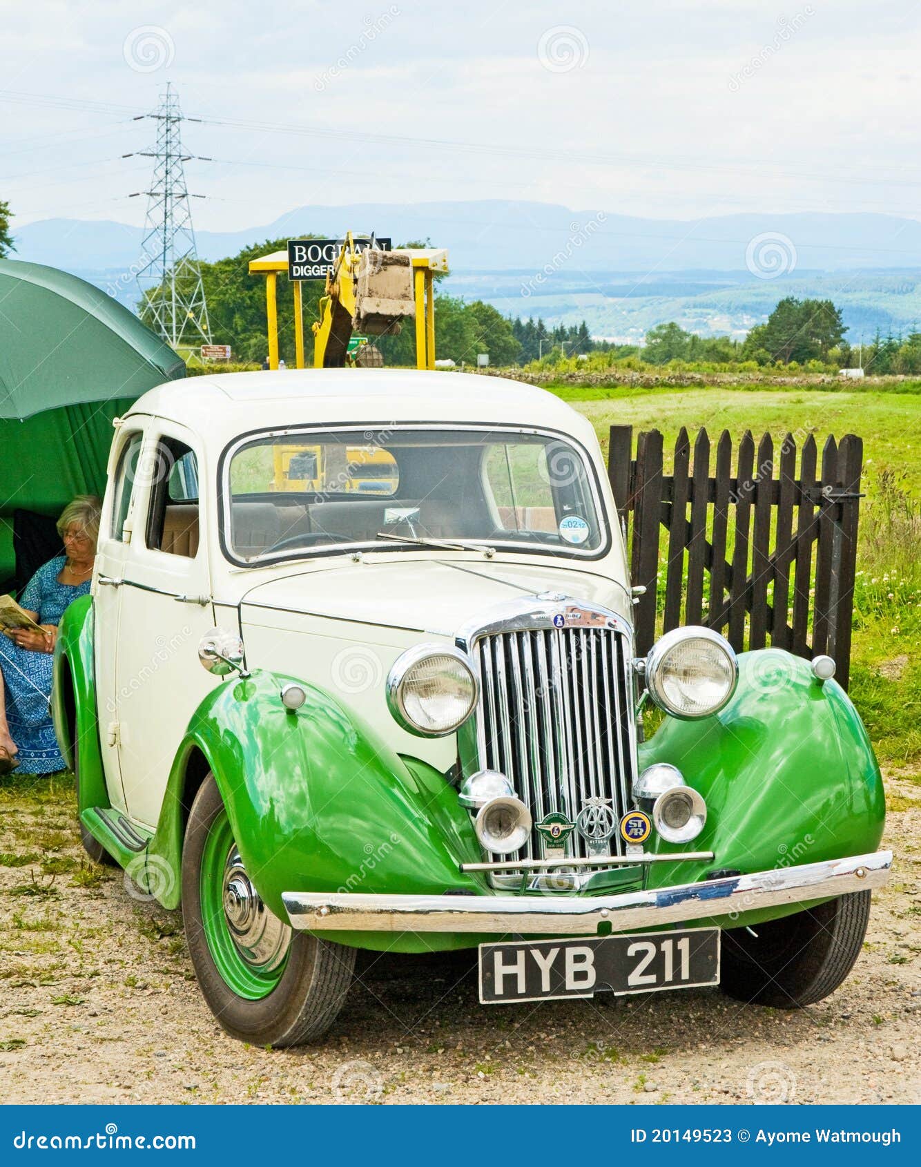 Sunbeam Talbot Saloon; Rally in Inverness. Editorial Stock Photo ...