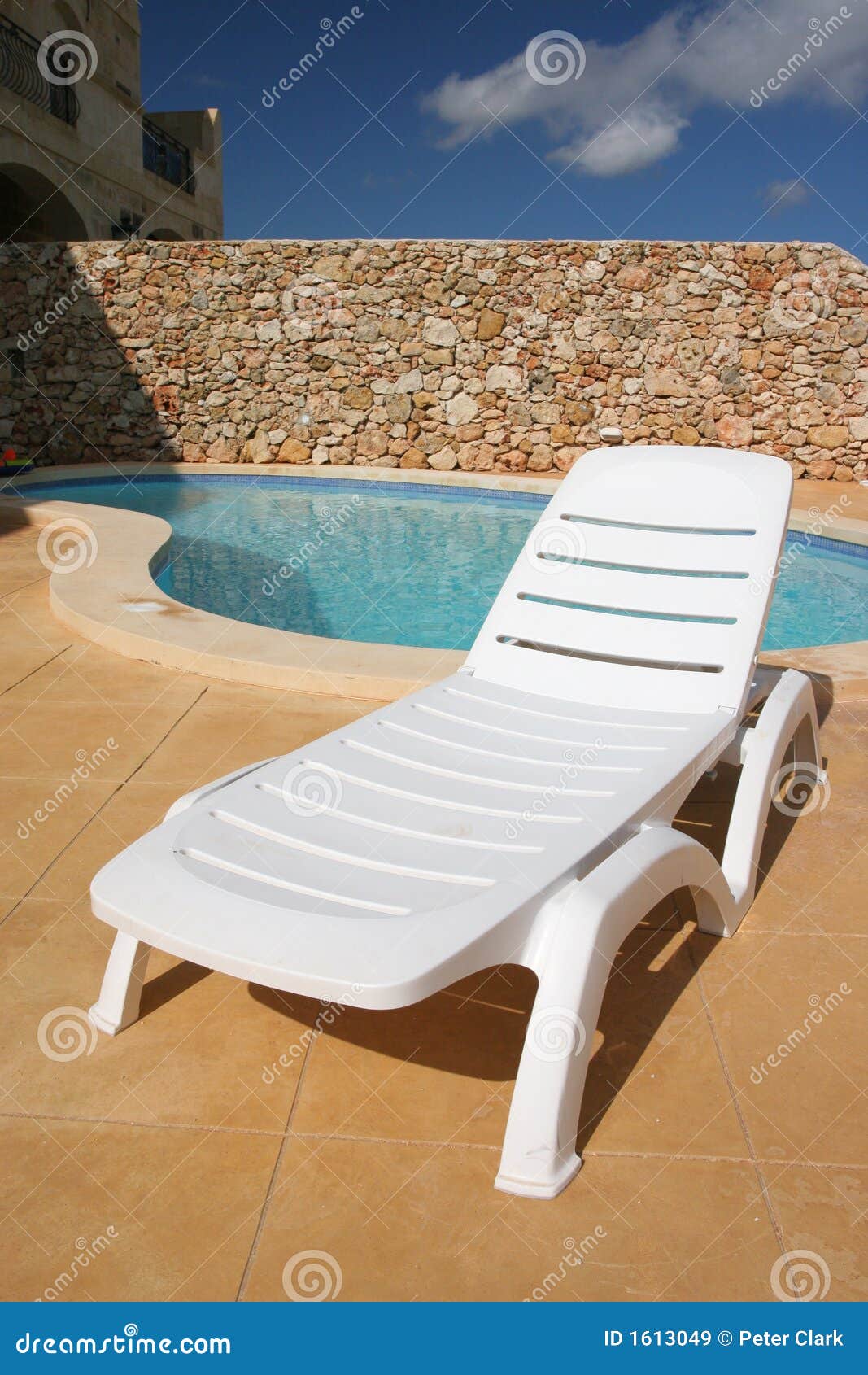 Sunbed stock image. Image of luxurious, relaxation, accommodation - 1613049