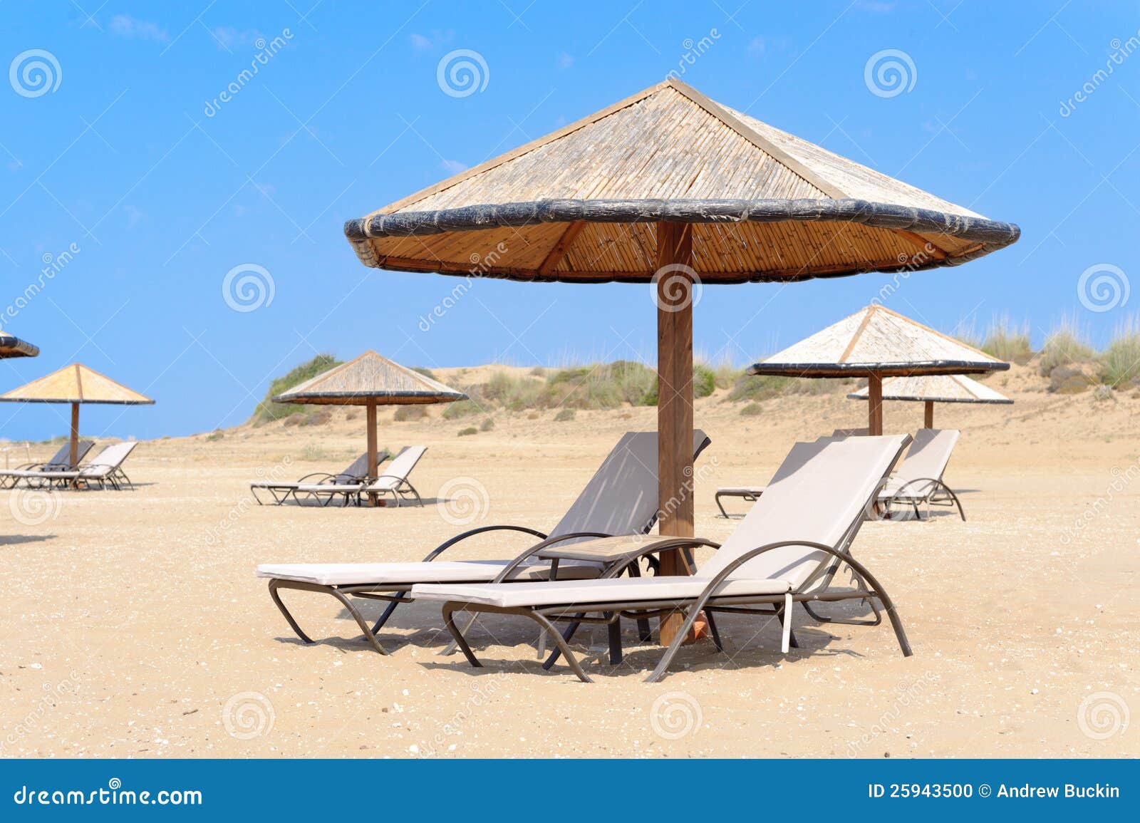 Sunbeds stock photo. Image of scenic, chair, sunshade - 25943500