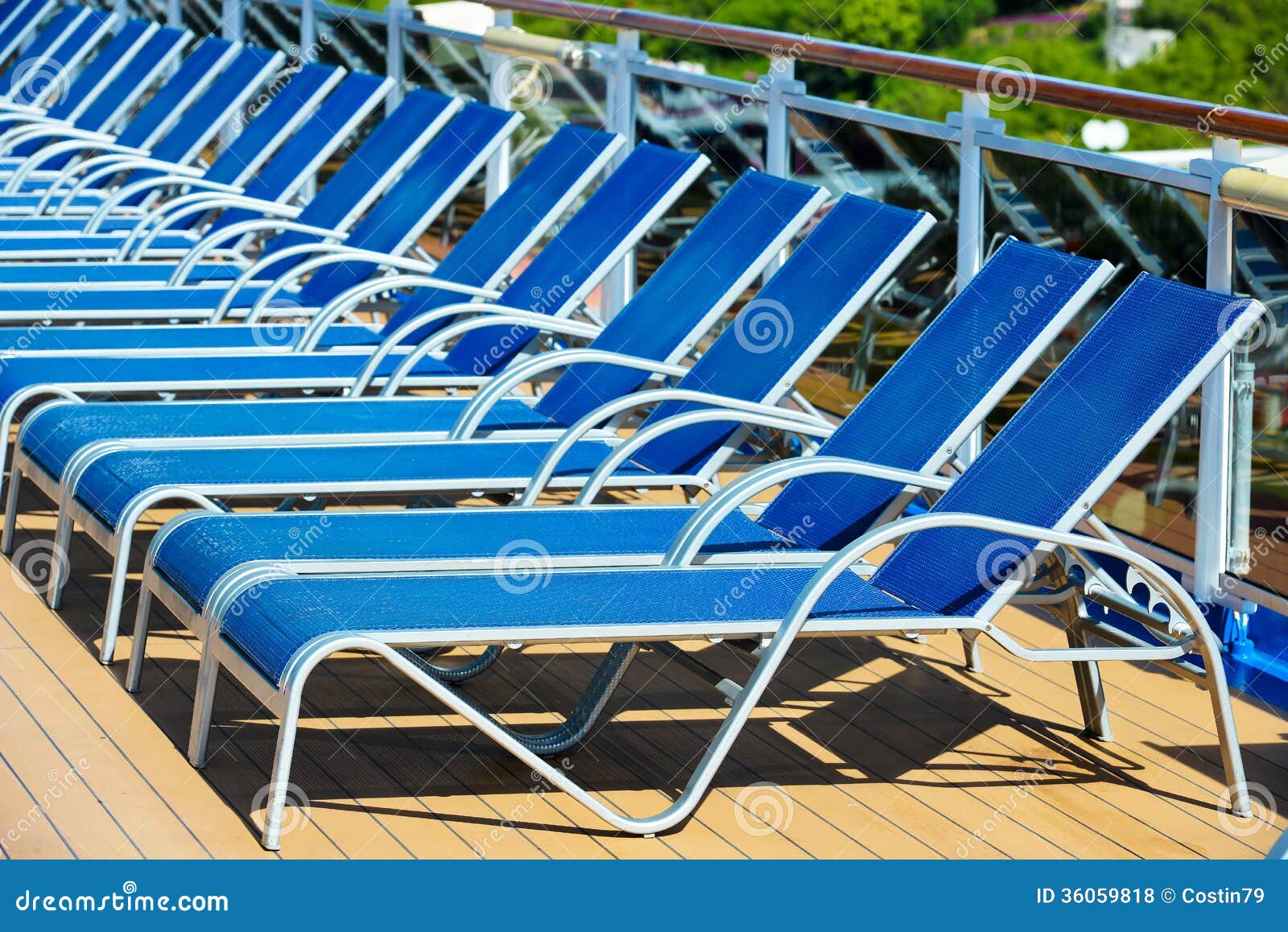 Sunbeds stock photo. Image of outdoor, vacations, nature - 36059818