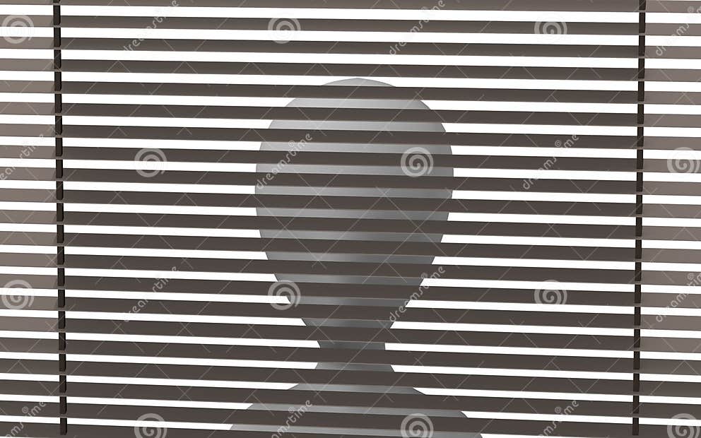 Sunblind stock illustration. Illustration of roller, stockie - 14839075