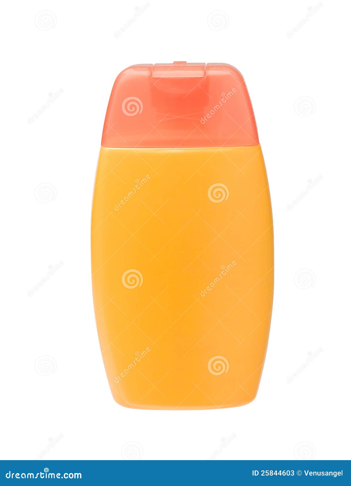 Sunblock Bottle with Blank Label Stock Image - Image of pamper, blank ...