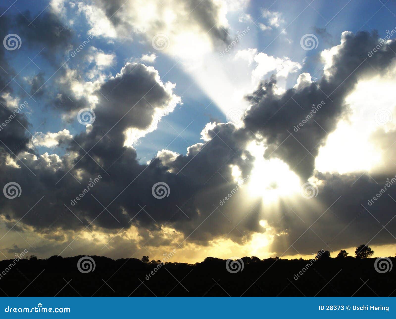 Sunburst stock image. Image of spectacle, majestic, landscape - 28373