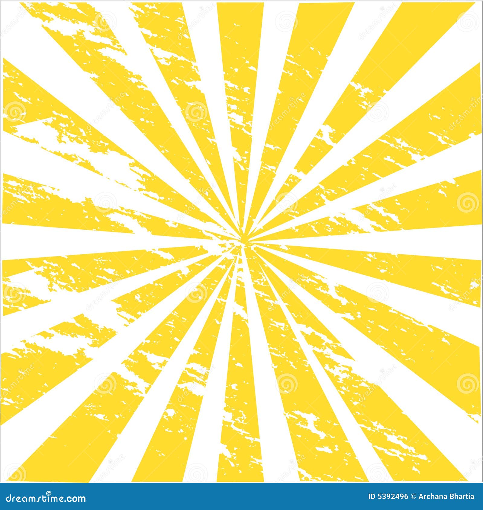 Sunburst stock vector. Illustration of burst, splotchy - 5392496