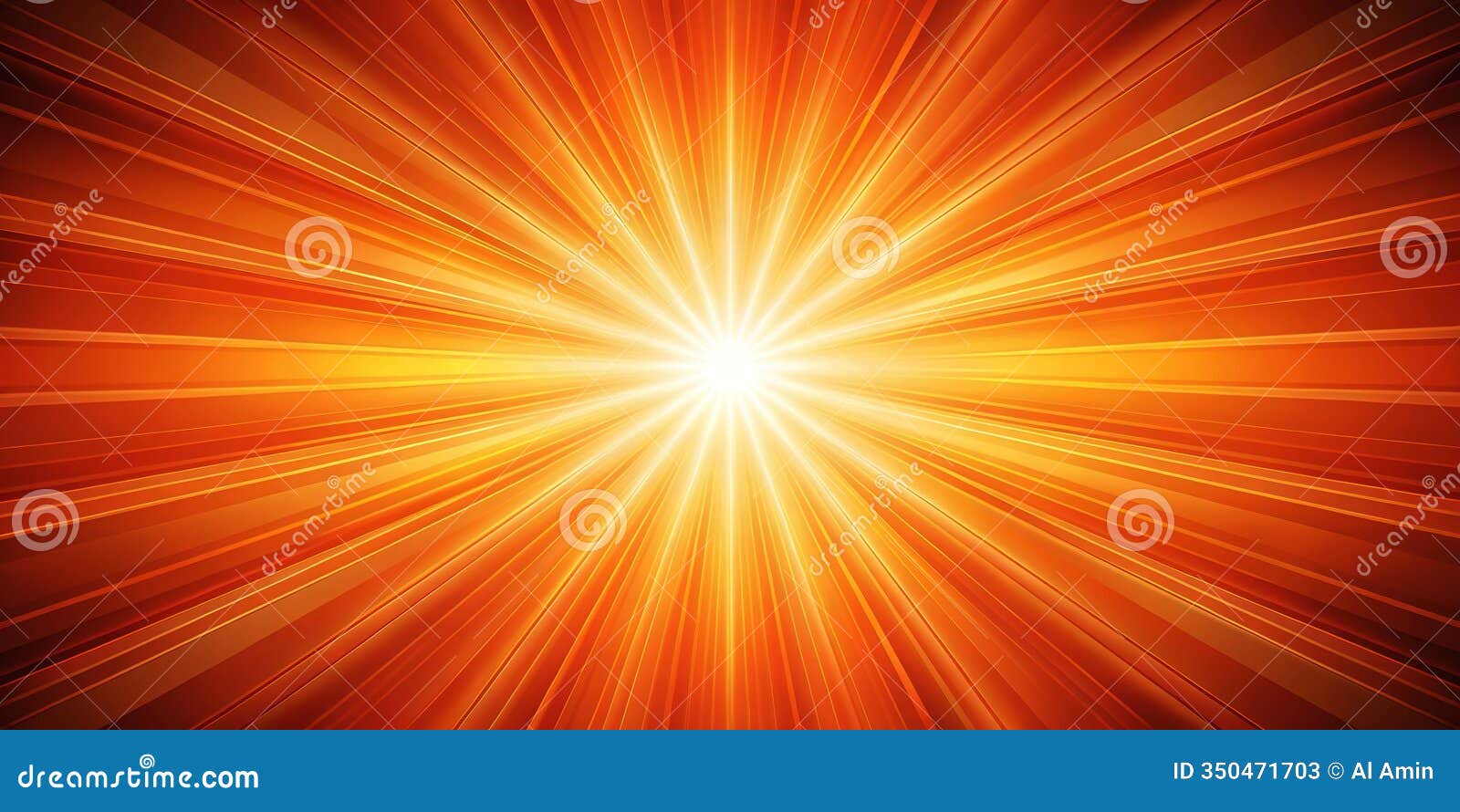 Sunburst Background - Radiating Light from the Center Stock ...