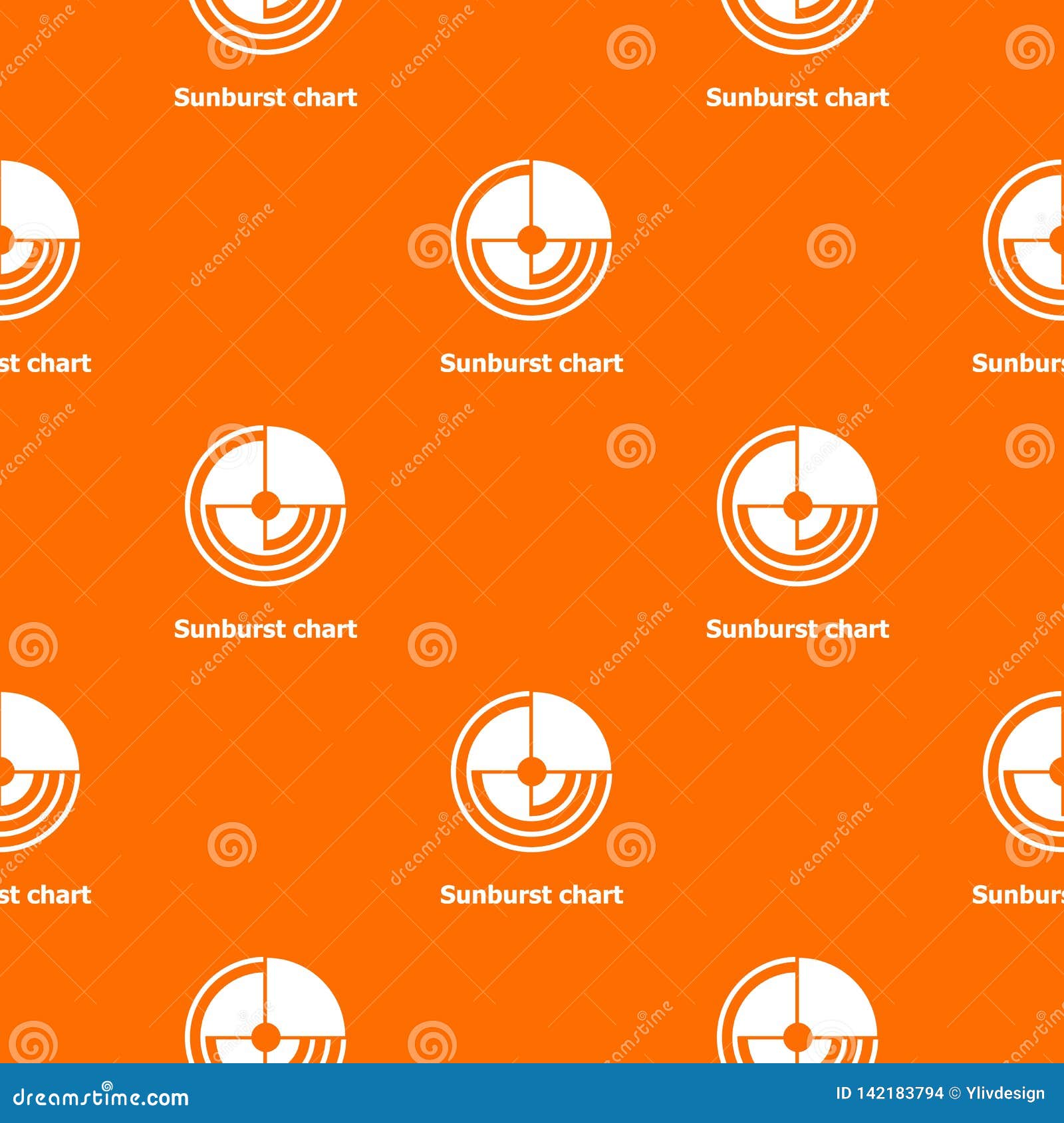 Sunburst Chart Color Infographics Step By Step In A Series Of Circle ...