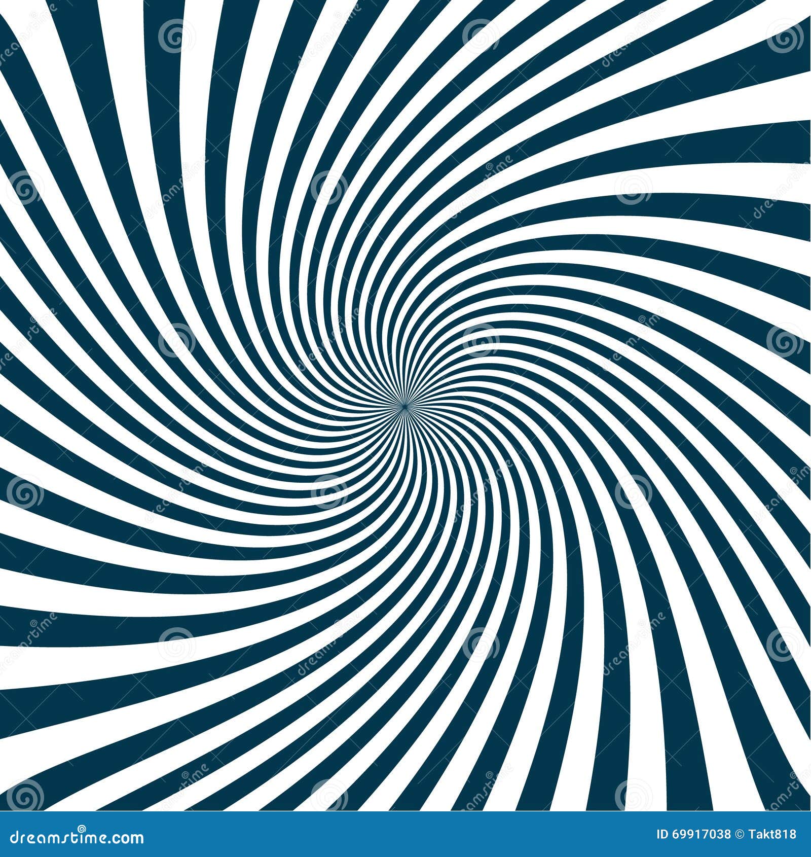 Sunburst Pattern Blue Abstract Illustration Stock Vector - Illustration ...