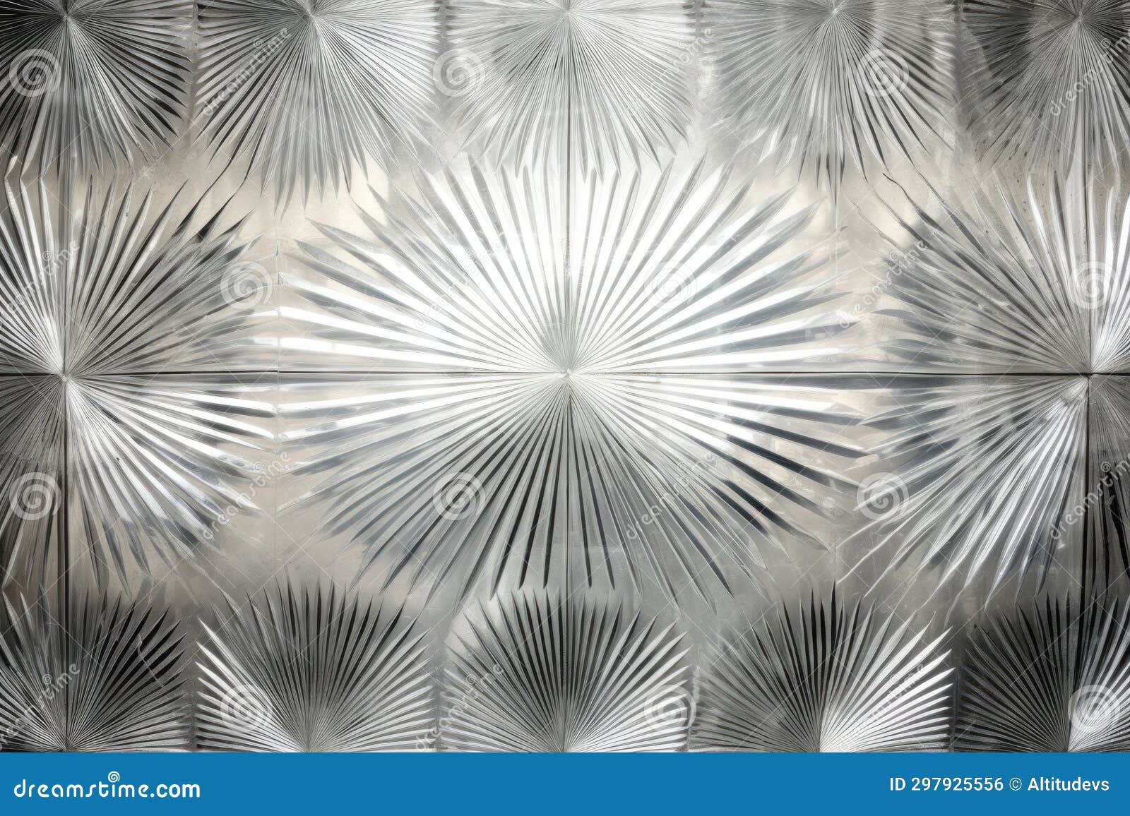 Sunburst Pattern Etched on a Sheet of Glass Stock Photo - Image of ...