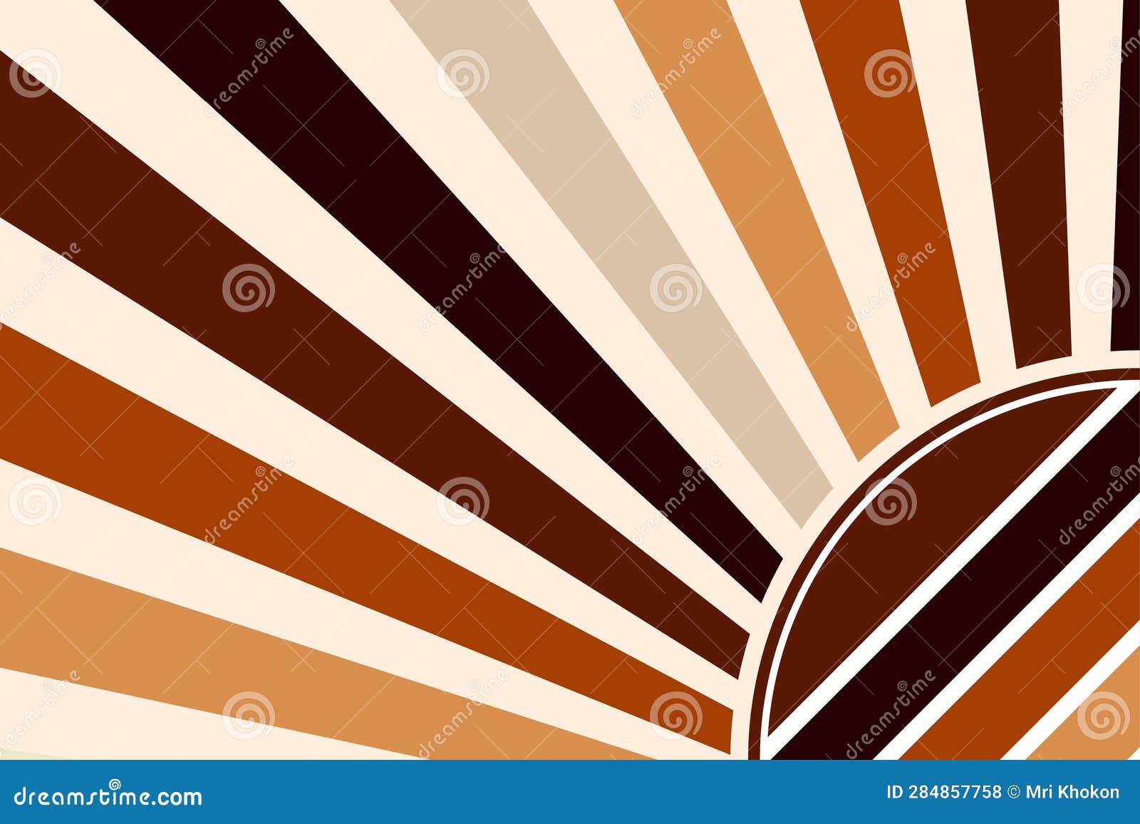 Sunburst Retro Background Design Premium Quality Stock Vector ...