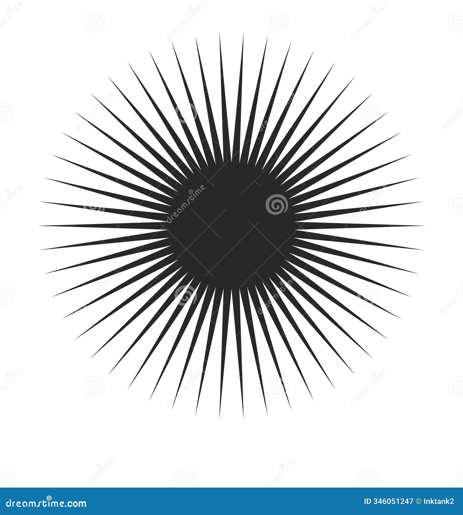 Sunburst Starburst Element 50 Point Star Stock Vector - Illustration of ...