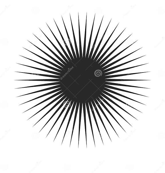 Sunburst Starburst Element 50 Point Star Stock Vector - Illustration of ...