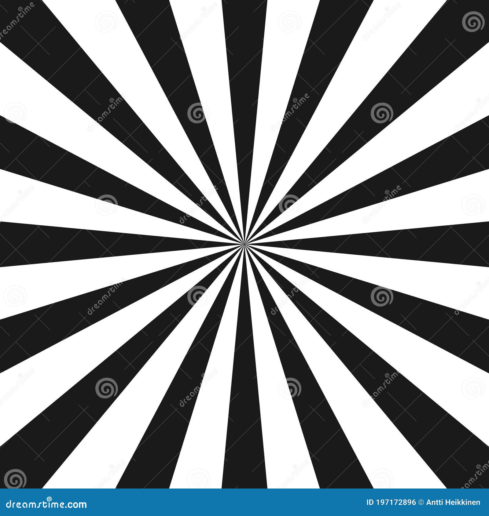 Sunburst Stripe Vector Illustration. Beam or Ray Icon Pattern ...