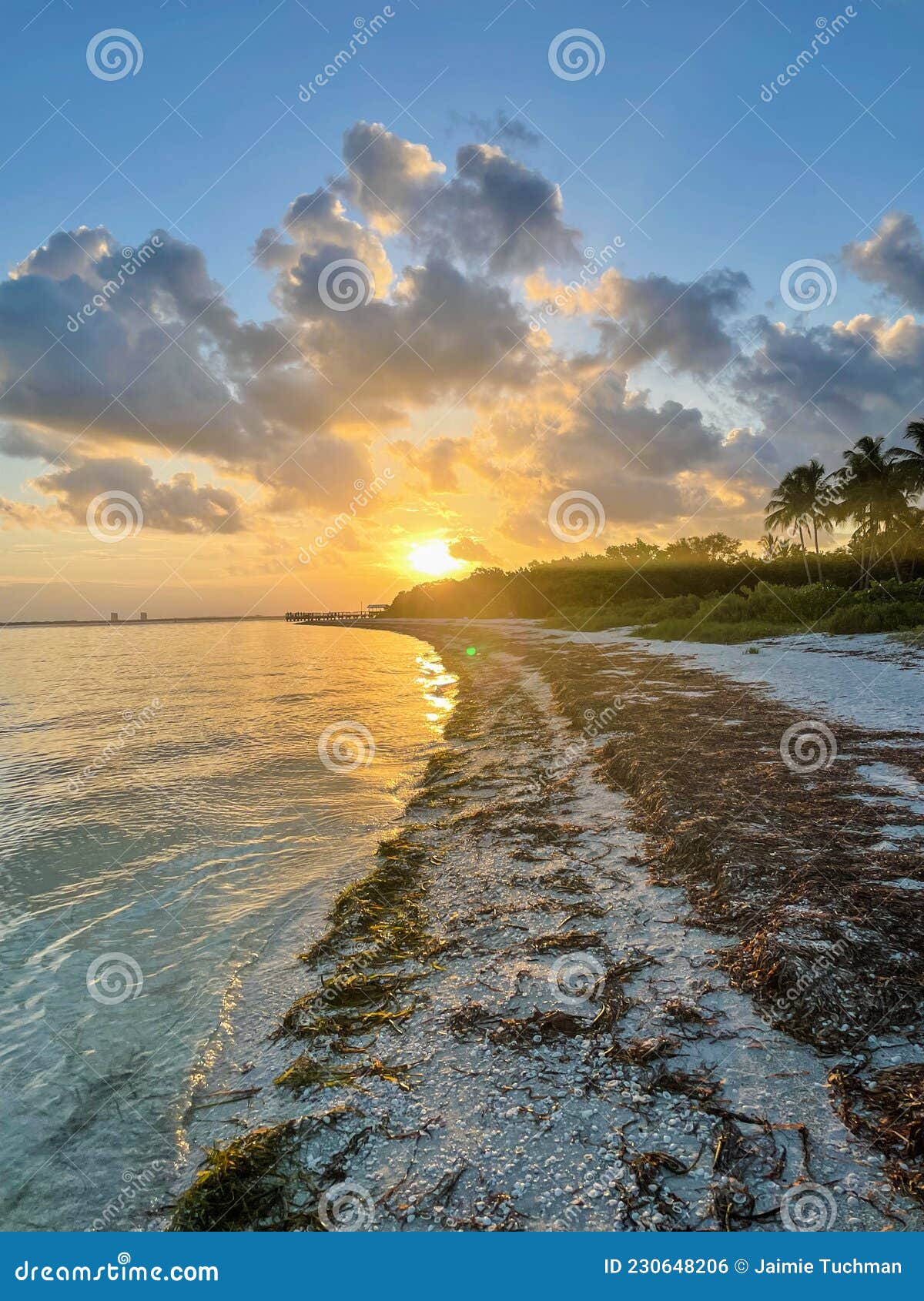 Sunburst at Sunset in the Islands Stock Photo - Image of beautiful ...