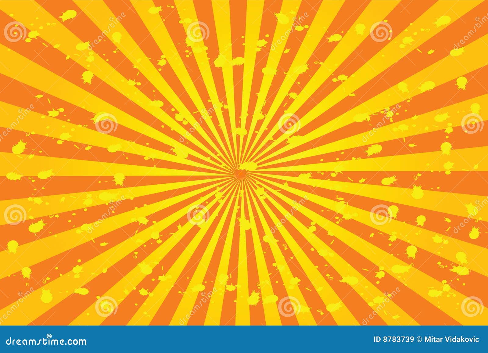 Sunburst vector stock vector. Illustration of solar, glow - 8783739