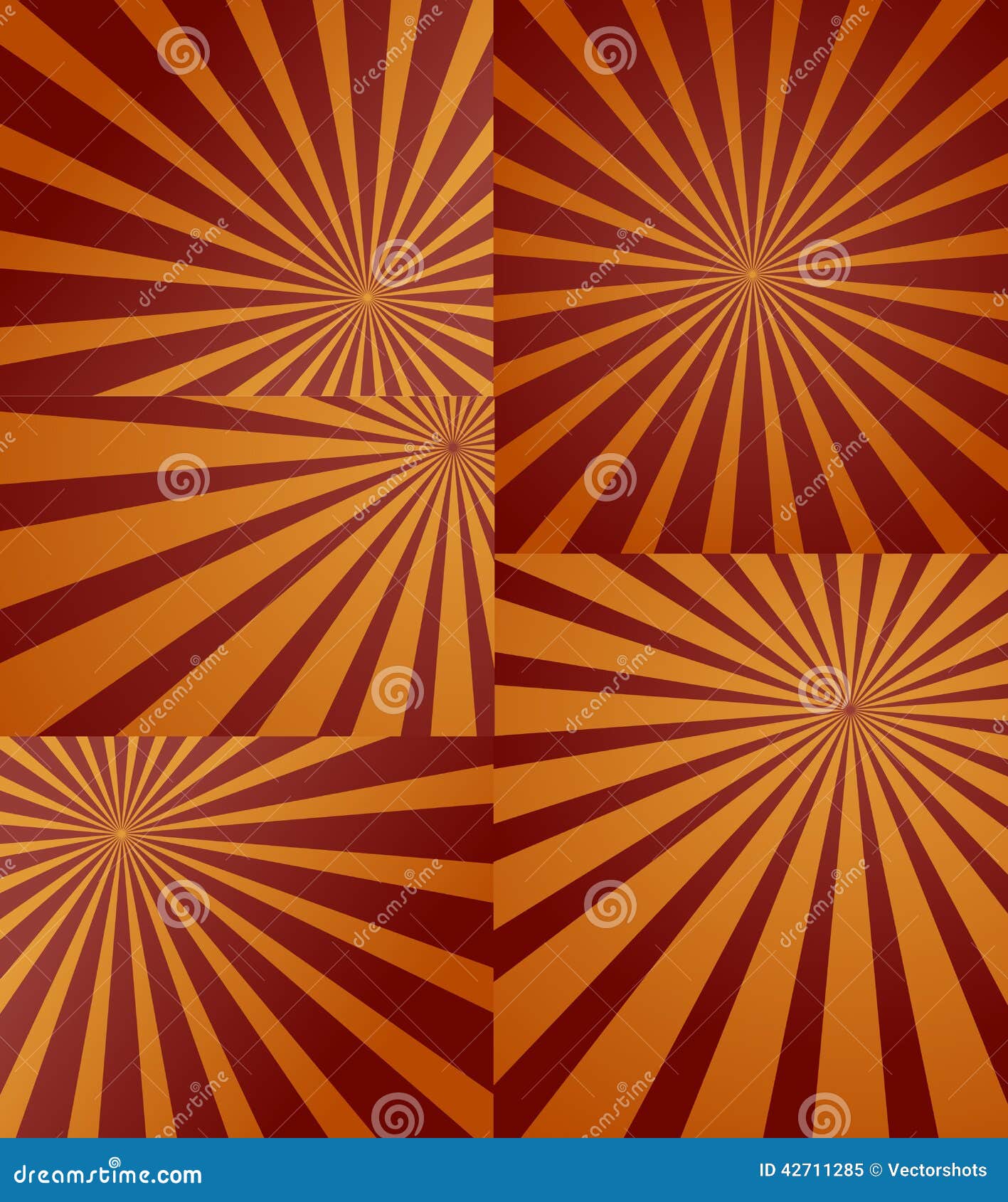 Sunburst Vectors stock illustration. Illustration of bright - 42711285