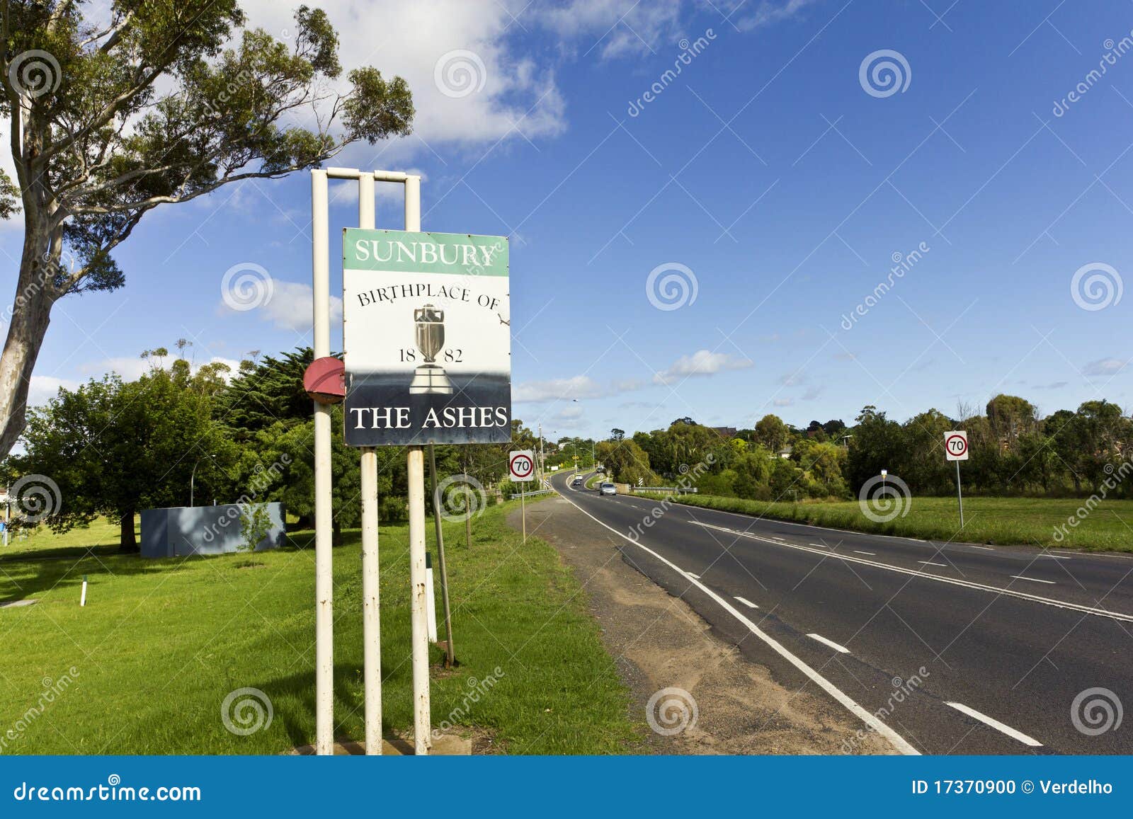 Sunbury, Birthplace of the Ashes Editorial Image - Image of sunbury ...
