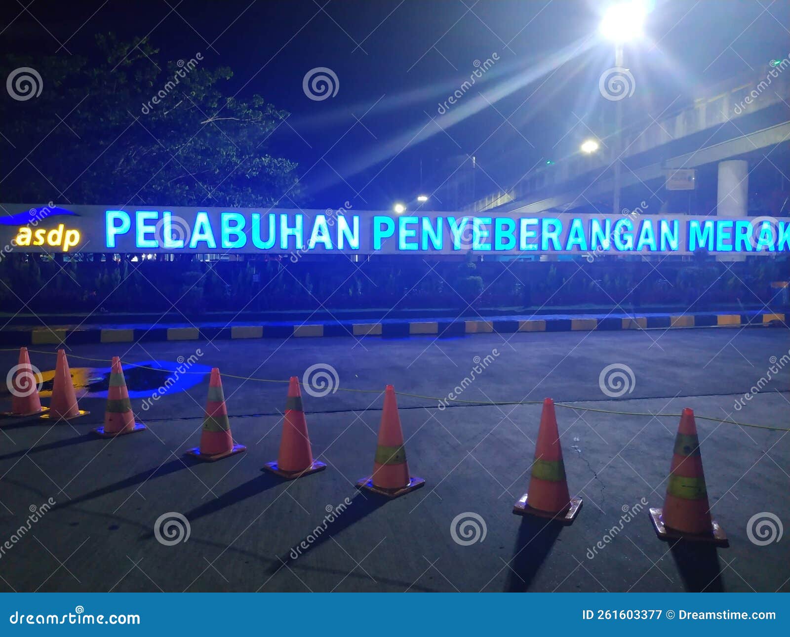 Sunda Strait Crossing Port Indonesian Editorial Photography - Image of ...