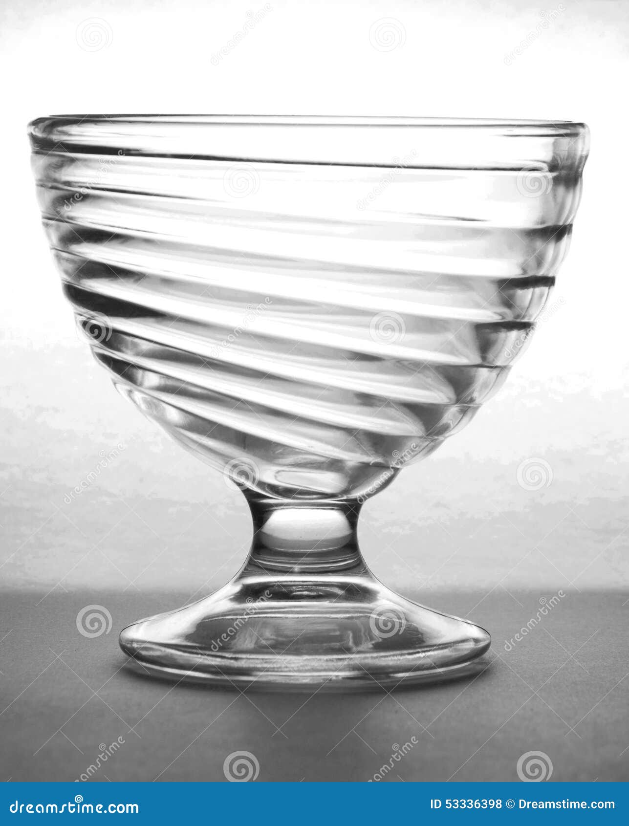 Sundae glass stock photo. Image of outlines, cream, black - 53336398