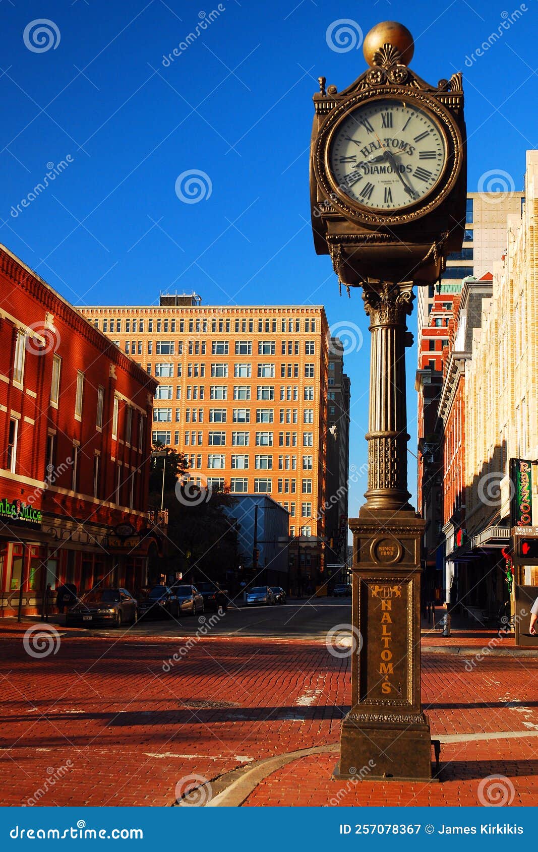 Sundance Square, Fort Worth Texas Editorial Photography - Image of ...