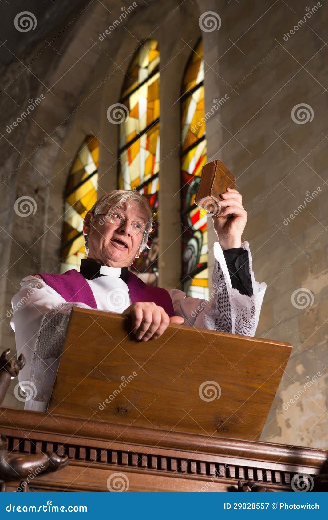 Sunday Mass Preacher stock image. Image of protestant - 29028557
