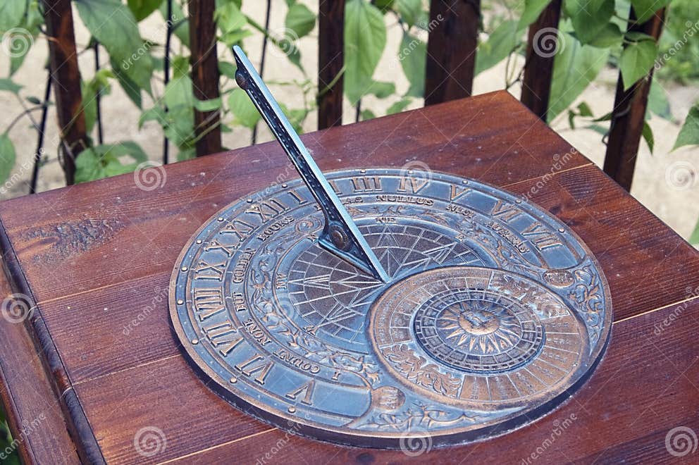 Sundial stock photo. Image of watch, dial, measure, measurement - 11879902