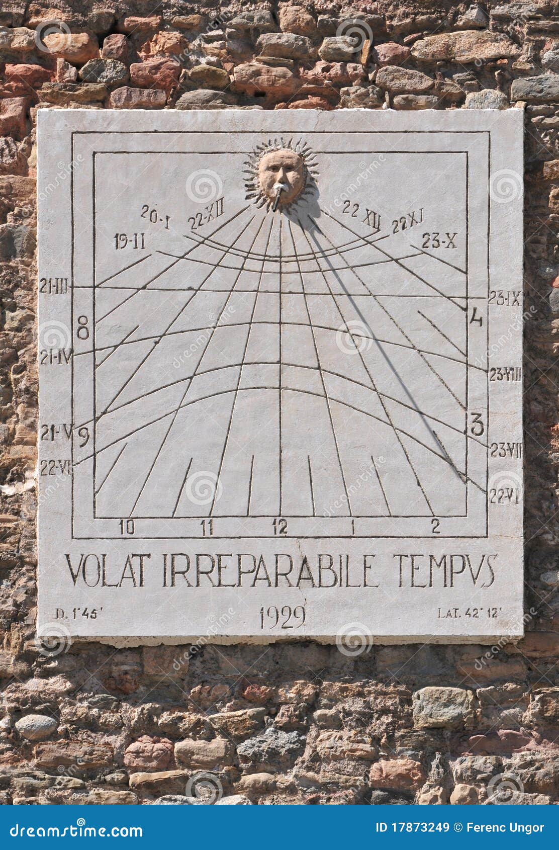 Sundial stock image. Image of single, roman, ancient - 17873249