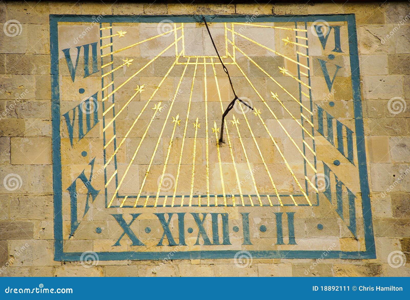 The Sundial stock image. Image of historic, timepiece - 18892111