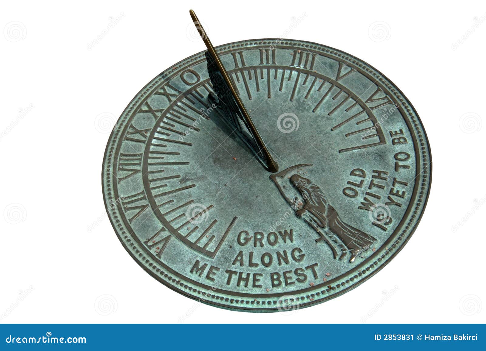 Sundial stock image. Image of hour, sunny, time, closeup - 2853831