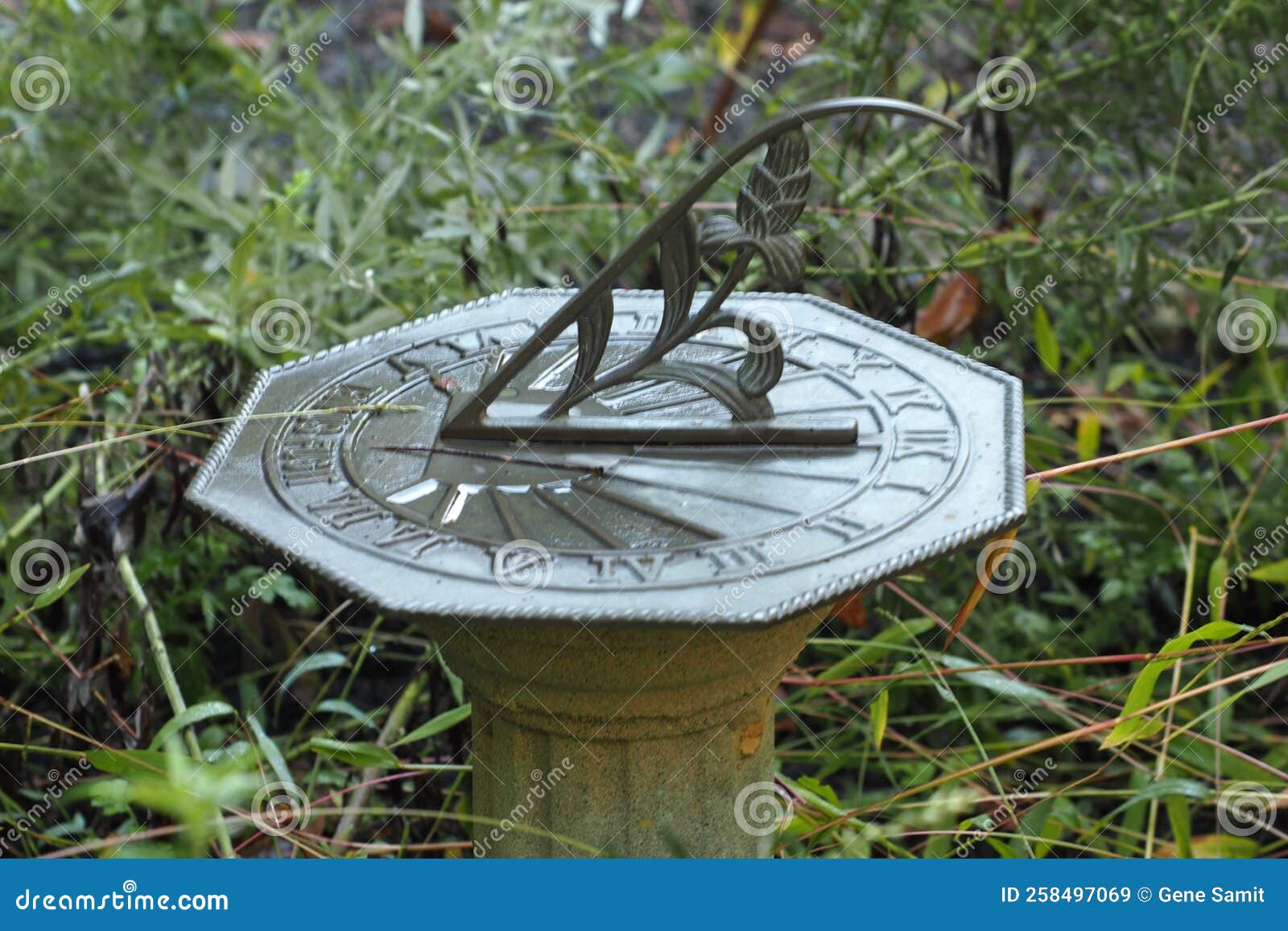 The Sundial is an Ancient Way of Telling Time. Stock Image - Image of ...