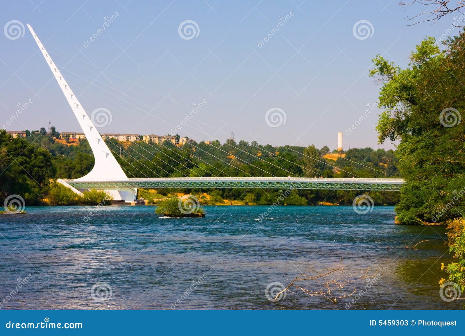 Sundial Bridge Aerial View
