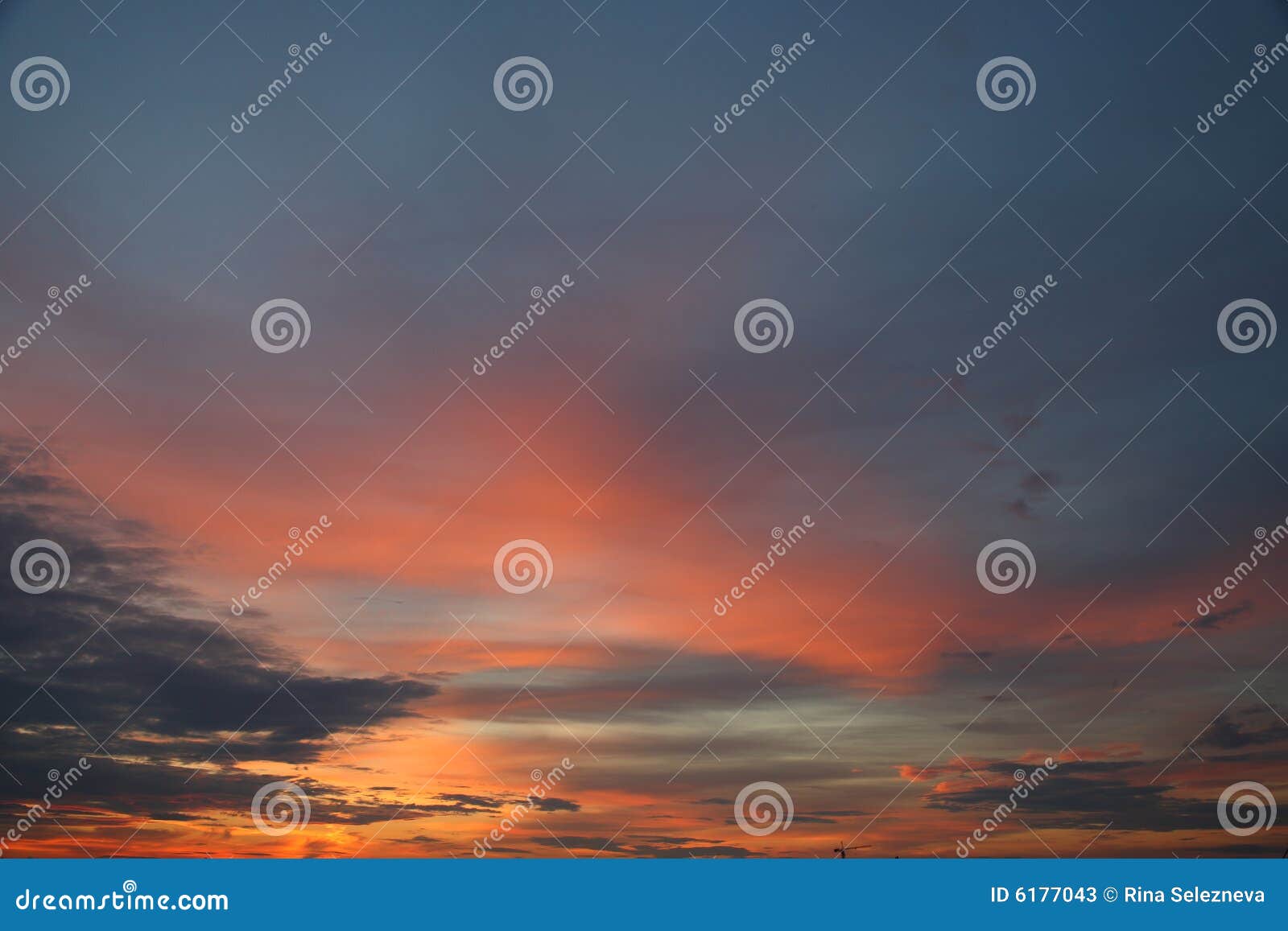 Sundown stock image. Image of background, summer, evenings - 6177043