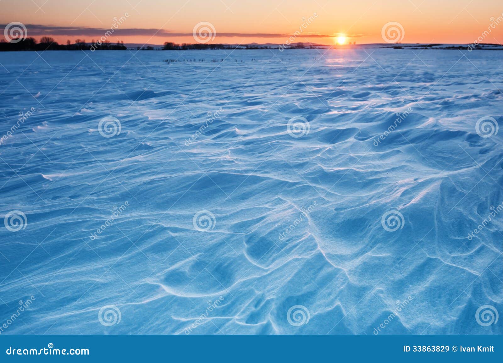 Sundown stock image. Image of sunrise, reflection, scenic - 33863829
