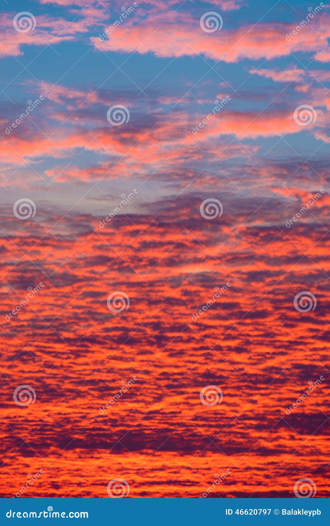 Sundown stock image. Image of distance, fiery, heaven - 46620797