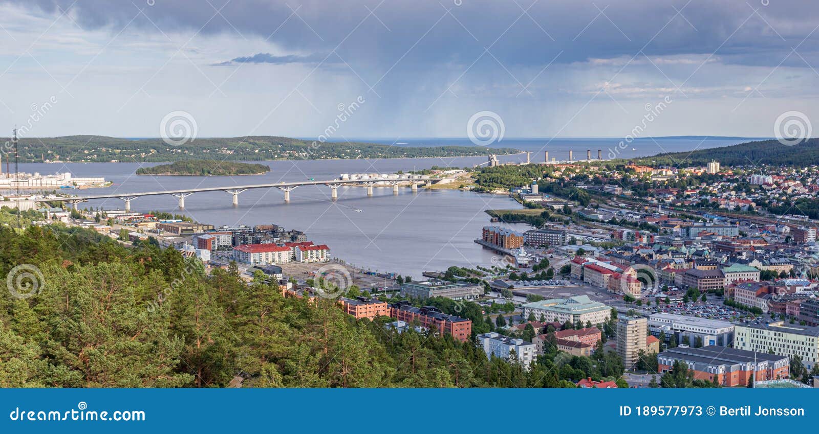 Sundsvall, Sweden - July 1, 2020 Stock Image - Image of travel, summer ...