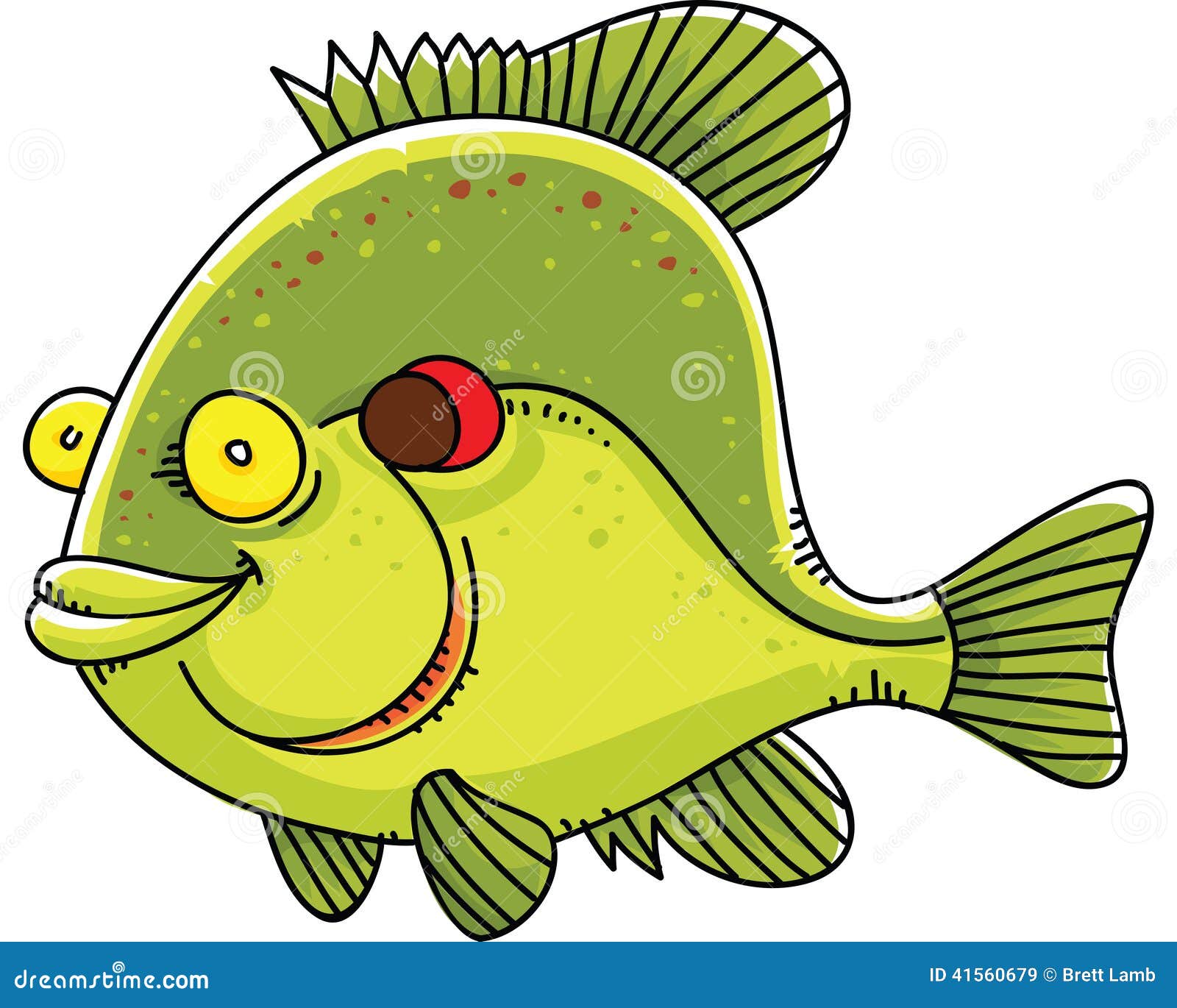 Cartoon Sunfish Stock Illustrations – 91 Cartoon Sunfish Stock ...