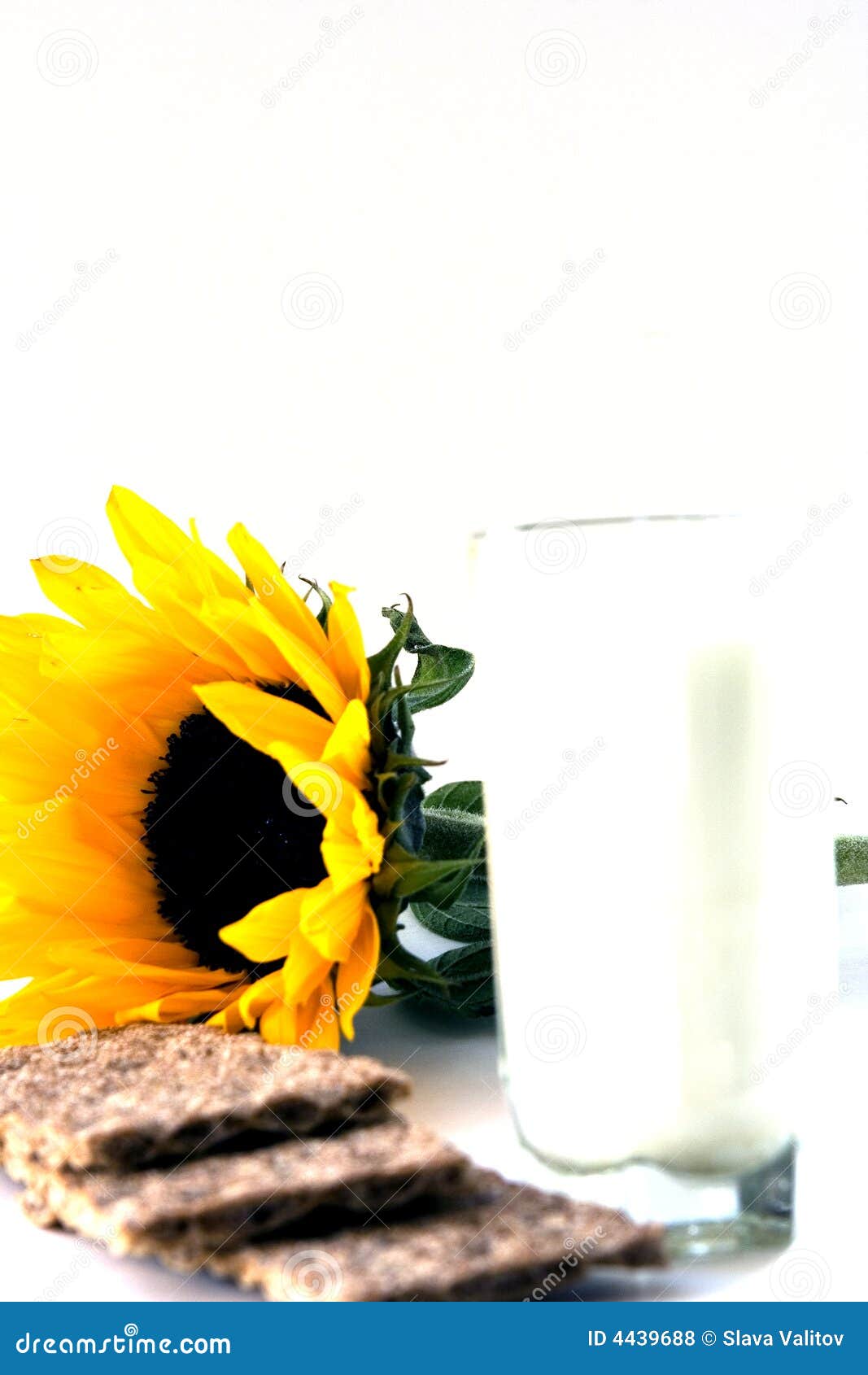 Sunflower Bran Flakes stock photo. Image of orange, bottle - 4439688
