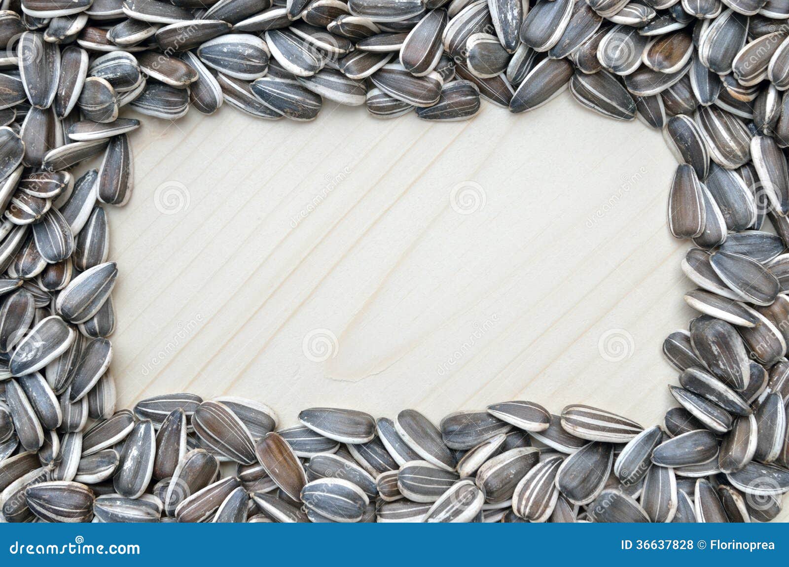 Sunflower frame stock photo. Image of nutrition, diet - 36637828