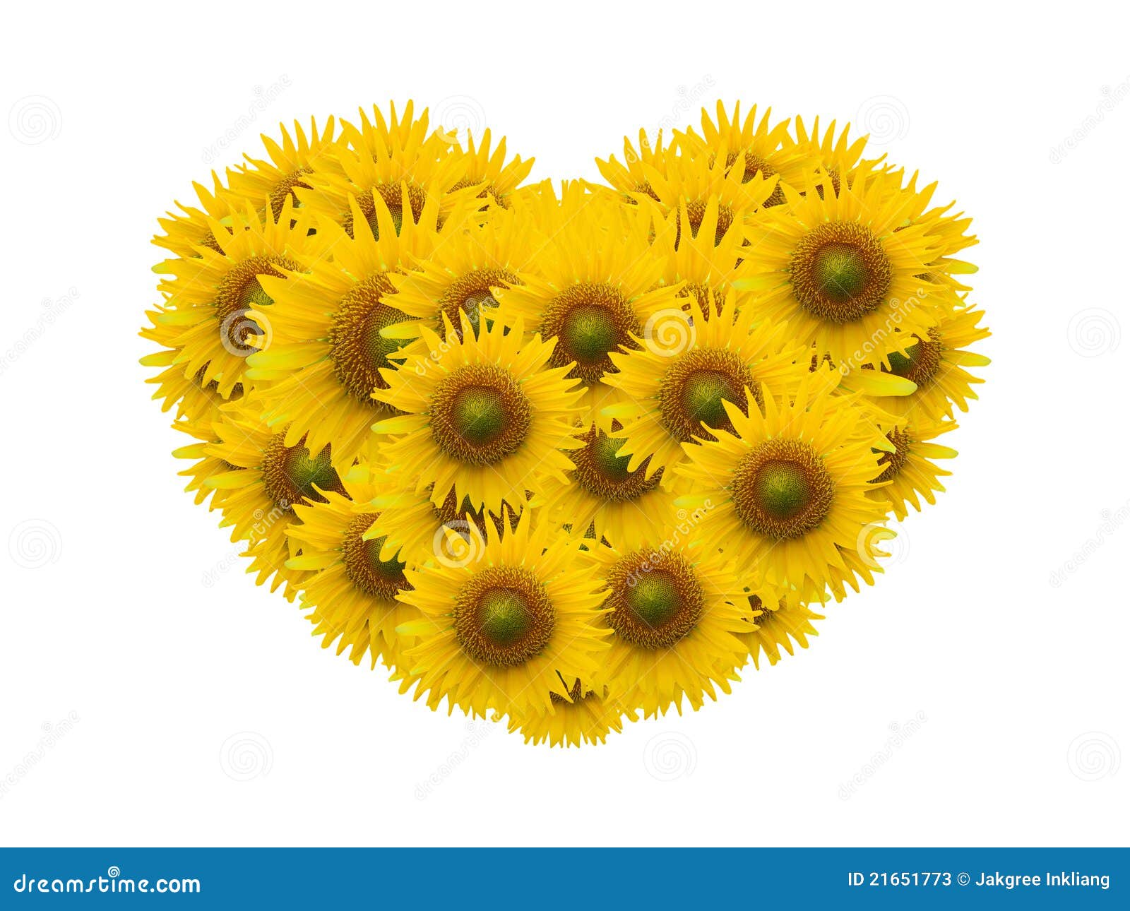 Sunflower Heart Frame Royalty-Free Stock Photography | CartoonDealer ...