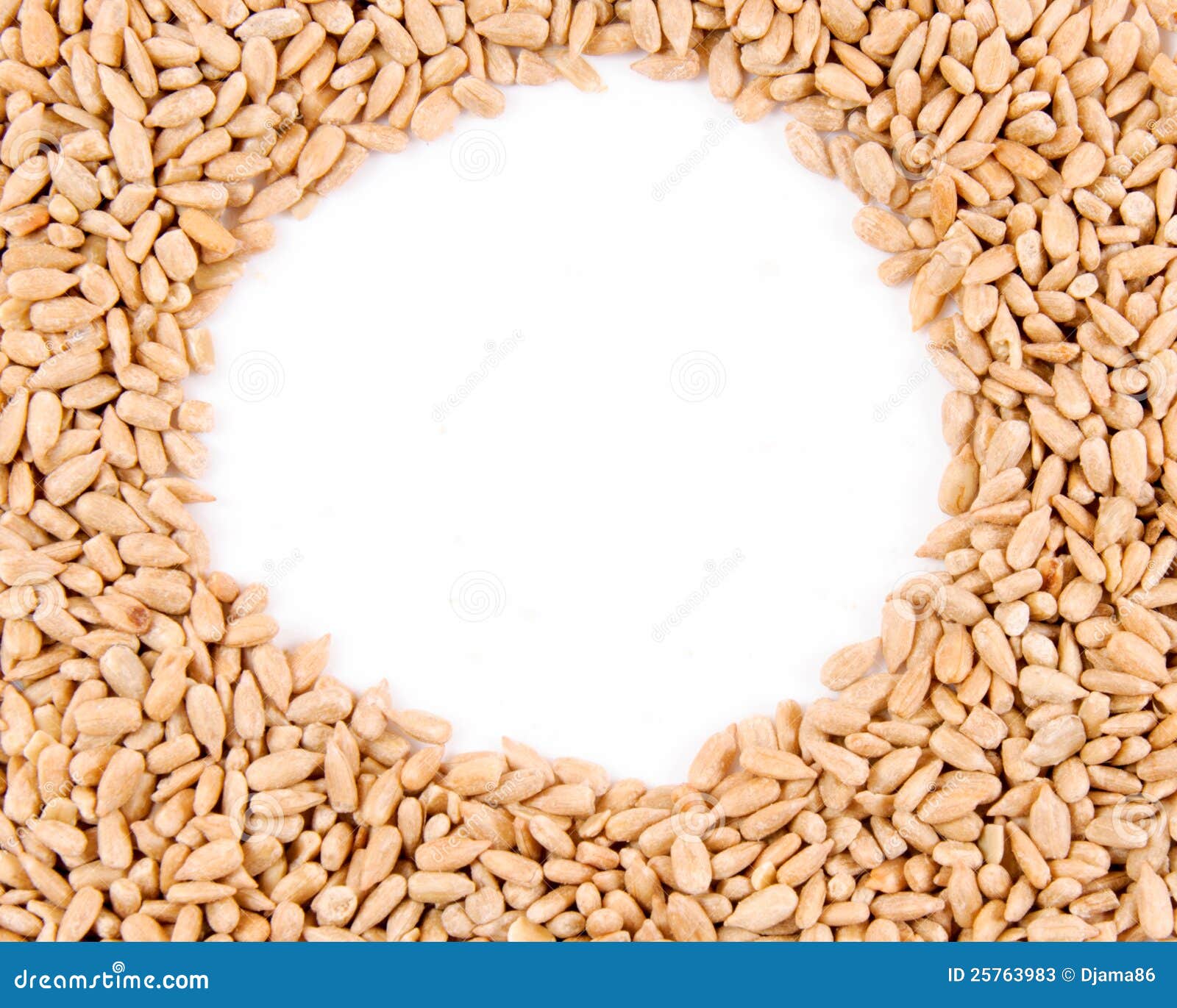 Sunflower seed frame stock image. Image of energy, health - 25763983