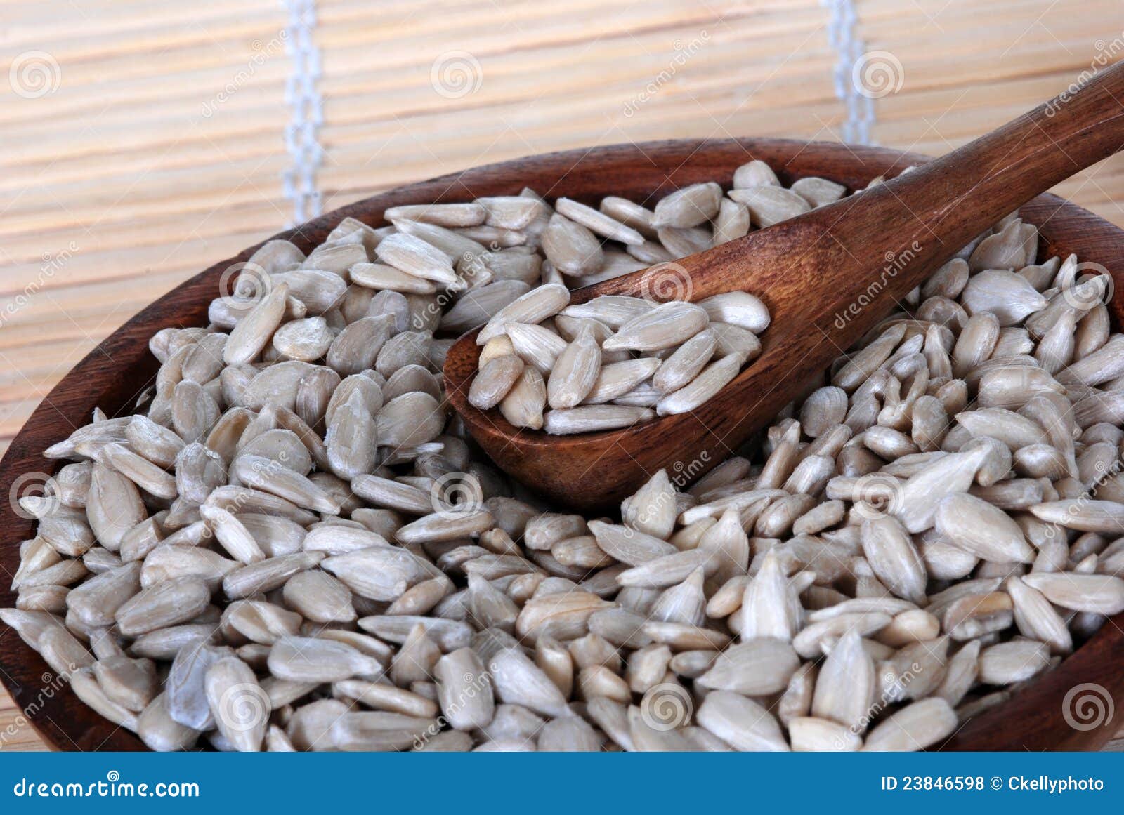 Sunflower seeds, shelled stock photo. Image of vitamin - 23846598