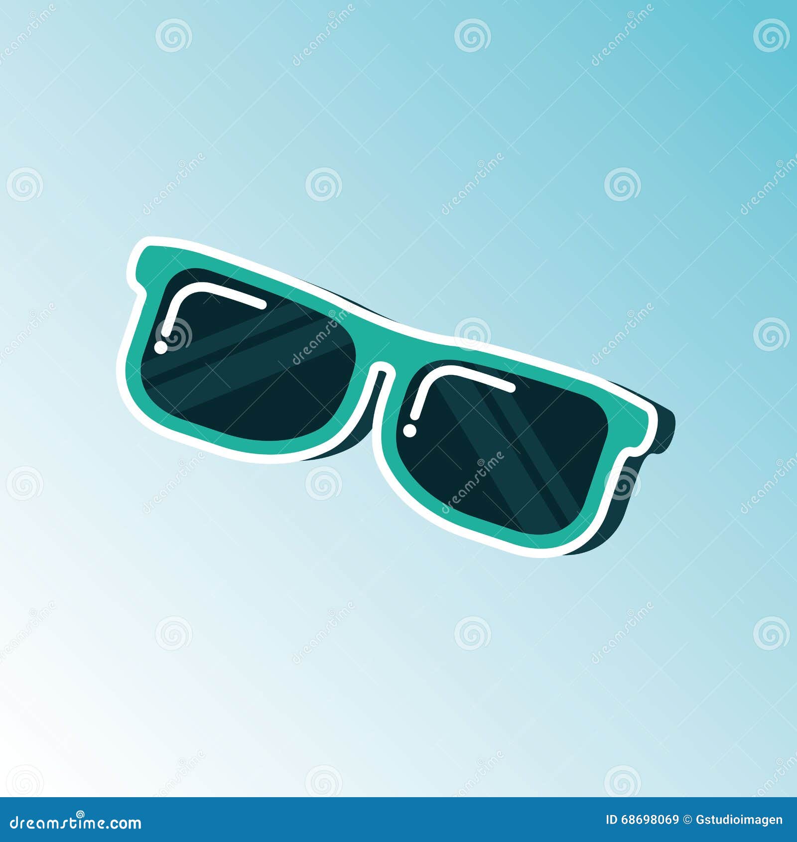Sunglass icon design stock illustration. Illustration of specs - 68698069