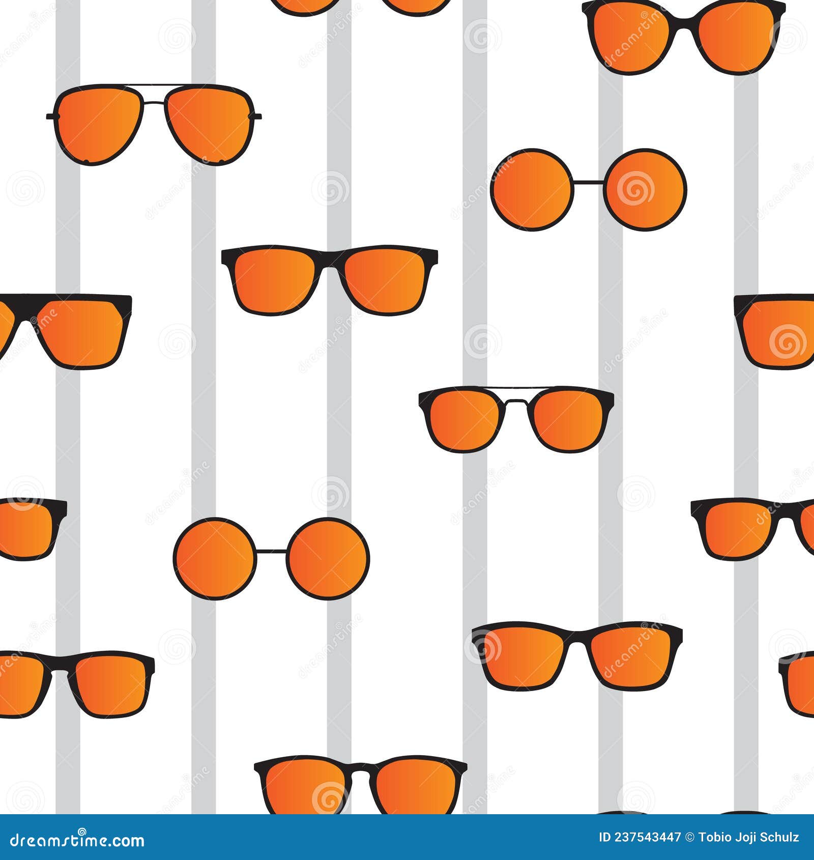 Seamless Sunglasses Pattern Stock Vector - Illustration of projects ...