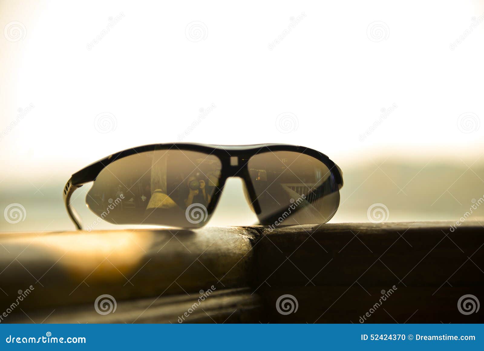 Sunglasses Reflection stock photo. Image of sport, shadow - 52424370