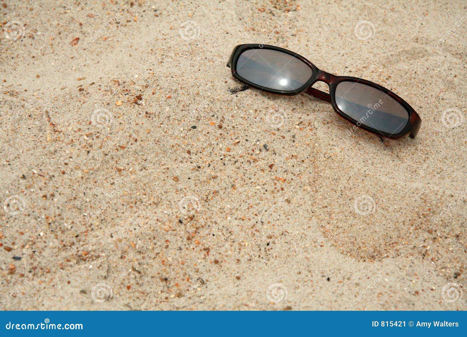 Sunglasses In The Sand Stock Image Image Of Relaxation 815421